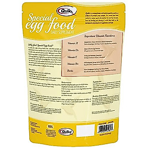 Quiko Special Egg Food Supplement For Canaries, 1.1 Lb.