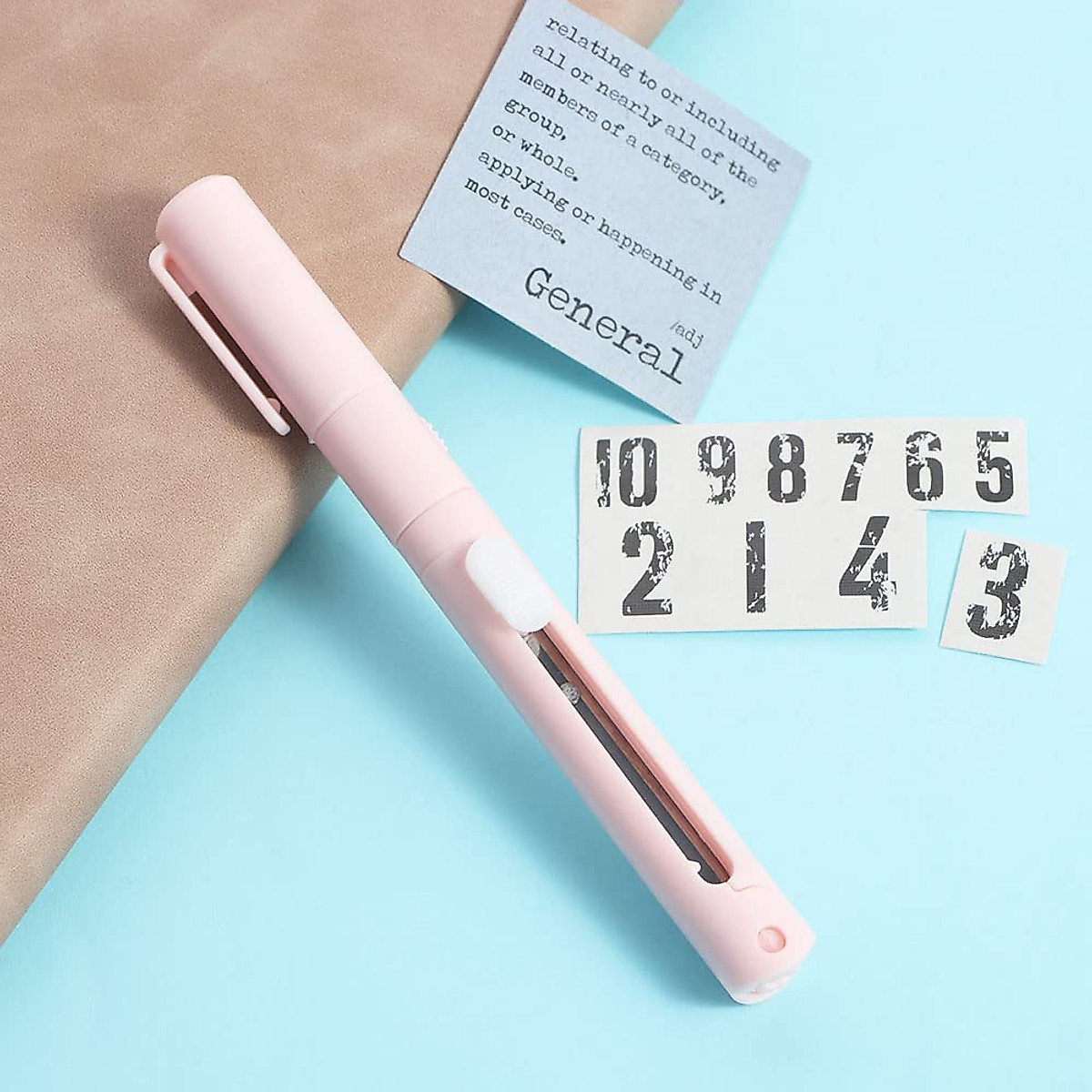 Mini Pen Style Shears,Folding Student Portable Scissor with Cover,Ceramic Pencutter Stainless Steel Shears(Purple)