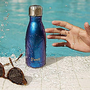 S'well Stainless Steel Water Bottle - 25 Fl Oz - Neptune - Triple-Layered Vacuum-Insulated Containers Keeps Drinks Cold for 48 Hours and Hot for 24 - BPA-Free - Perfect for the Go