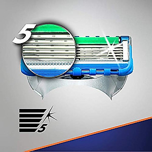 Fusion ProGlide Men's Razor Blade Refills, 4 Count by Gillette 2 Pack