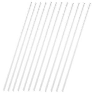 Rehabilitation Advantage 18 Inch Long Flexible Drinking Straws, 12 Count (Pack of 1)