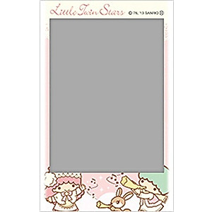 1 X Fuji Instax Mini Films Usable with Polaroid Mio & 300 - Lomo Diana Instant Back - Little Twin Stars -