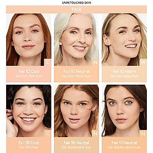 bareMinerals Barepro 16HR Skin-Perfecting Powder Foundation, Matte Pressed Powder Foundation Full Coverage with Plant-Based Squalene, Oil Control, Vegan