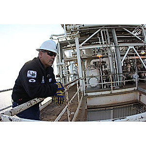 Ironclad unisex adult Work Gloves KONG INSULATED WATERPROOF, Blue/Yellow, Large Pack of 1 US