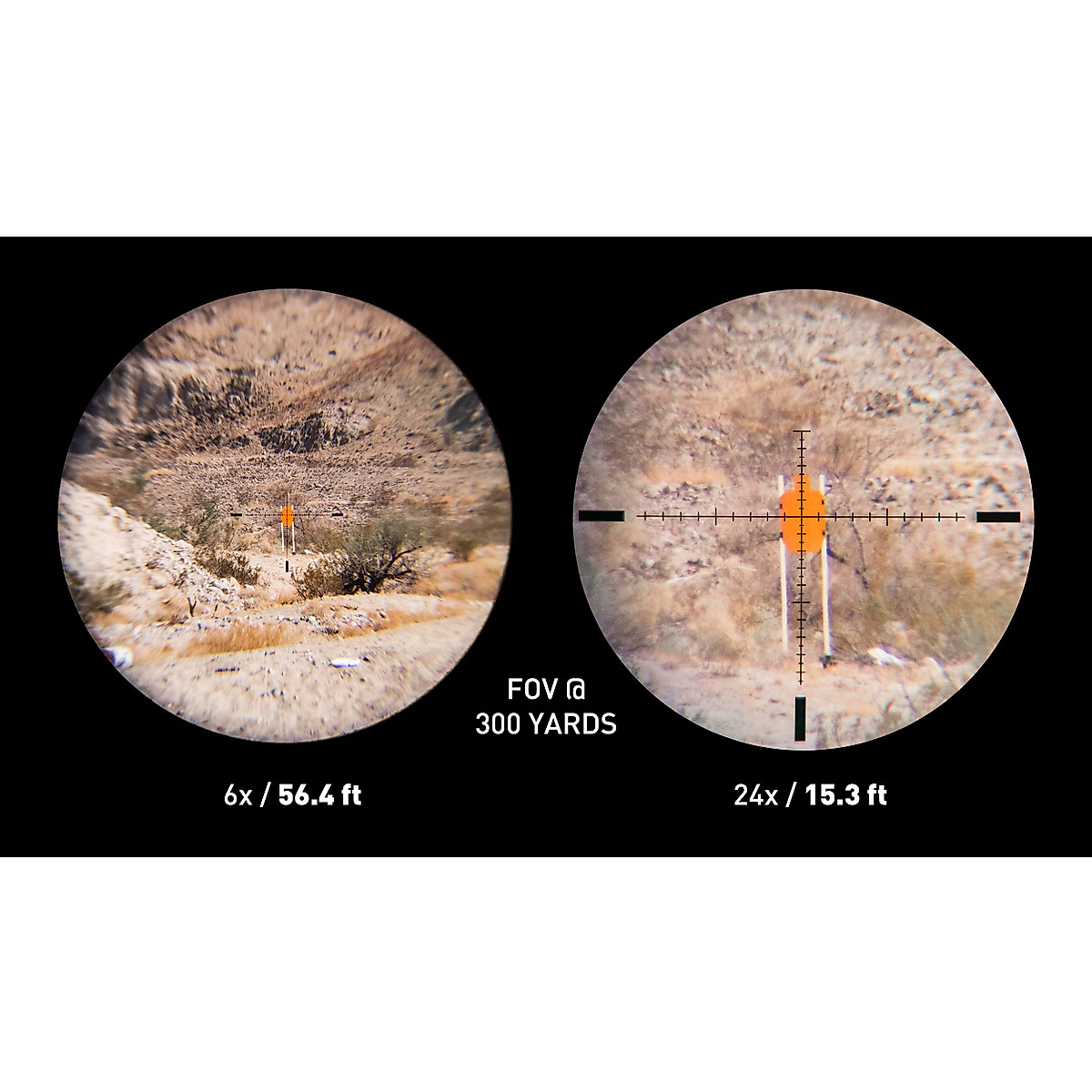 Monstrum G2 6-24x50 FFP Rifle Scope | Monstrum SS-H Scope Sunshade | Bundle