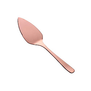 Wedding Cake Server Set, 304 Stainless Steel Spatula Baking Tool Cake Shovel Butter Knives For Pie/Pizza/Cheese (Cake Shovel Set-Rose Gold)