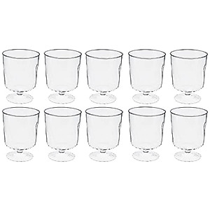 Fineline Settings Flairware Clear 8 oz. One Piece Wine Glass 240 Pieces