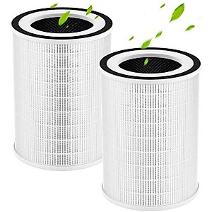 KILO Air Purifier Filter Replacement for Afloia Compatible with Afloia KILO, KILOPLUS, KILO PRO, MIRO, MIRO PRO And MORENTO MR-Kilo, Kalo True HEPA 13 Filter, 3-Stage Filtration System, 2 Pack
