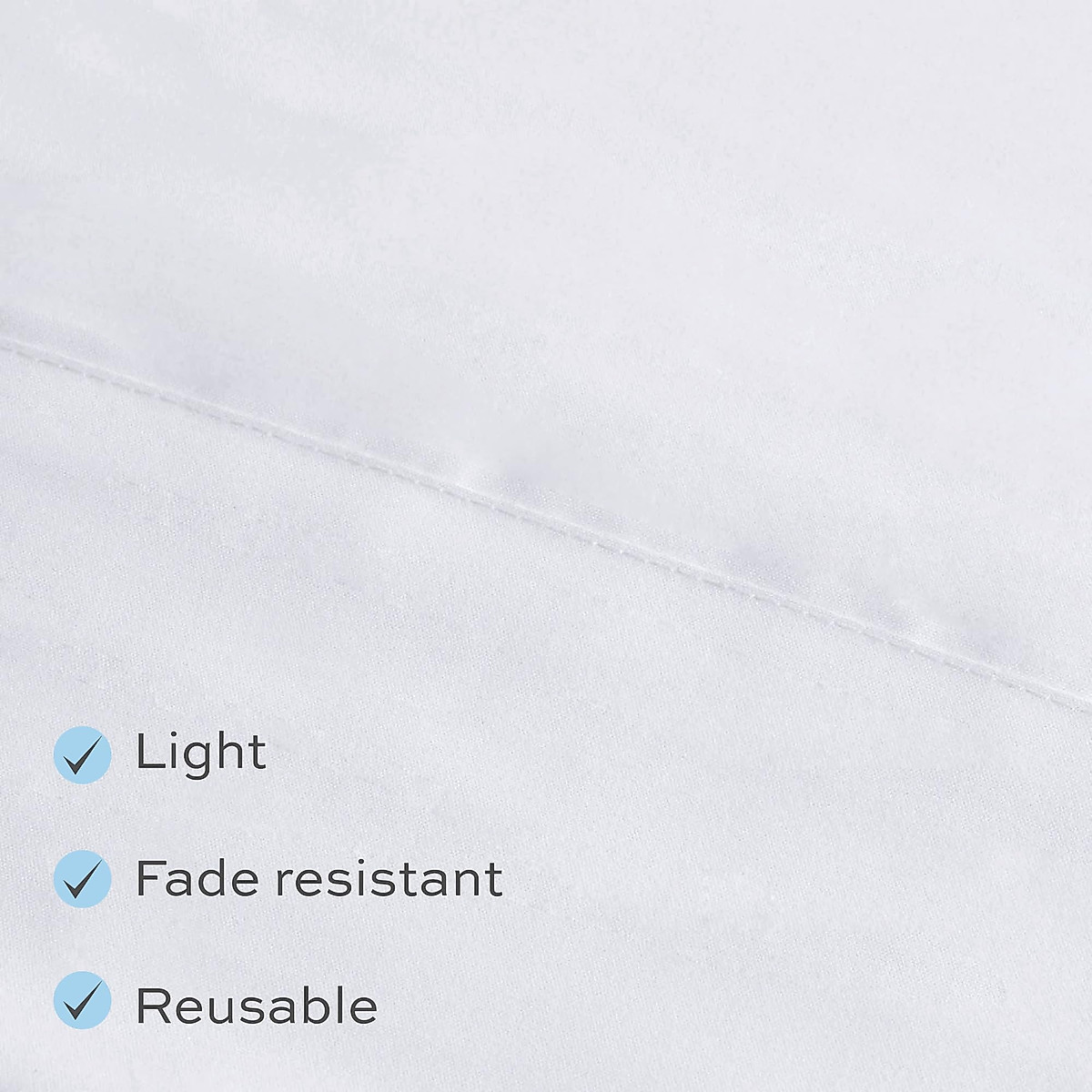 White Classic White Cotton Pillow Cases Standard Size Set of 12, Heavy Weight Quality Pillowcase with T-180 Thread Count, Elegant Double Stitched Tailoring Pillowcases, Pillow Covers 20x30 Inch