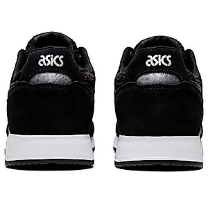 ASICS Women's Lyte Classic Shoes, 8.5, Black/Pure Silver