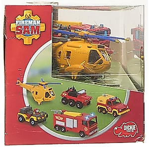 Majorette 7/203094002038 SLP GIFTPACK 5pcs Miniature Cars Set, Red/Yellow