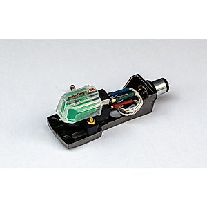 Titanium Headshell with AT VM95e Elliptical Stylus, Cartridge, Silver Litz Connections and V2 Pro Lube for Technics SL-1200, SL-1210, SL-1600, SL-1610, SL1700, SL-1710, SL-1800