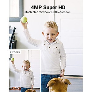 REOLINK Indoor WiFi Camera (2 Pack) Bundle with 2 pcs 128GB SD Card, 4MP/2k, 2.4/5 GHz WiFi, Two Way Talk, Motion Tracking, Real Time Alerts, E1 Pro Black