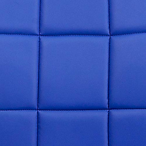 Flash Furniture Mid-Back Blue Quilted Vinyl Swivel Task Office Chair