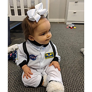 WillingTee 40Pcs 4.5 Inches Boutique Pops Hair Bows Elastic Hair Ties Grosgrain Ribbon Big Cheer Bow Ponytail Holder Elastic Ties for Girls Toddlers Kids Teens 20 Colors in Pairs