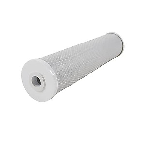 Bluonics 4.5 x 20" Carbon Block Water Filters 6 pcs 4.5" x 20" Cartridges for Chlorine, Taste and Odor