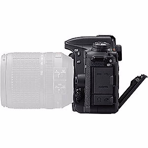 Nikon D7500 DSLR Camera (Body Only) (1581) + Nikon 70-300mm Lens + 18-55mm Lens + 64GB Memory Card + Case + Corel Photo Software + 2 x EN-EL 15 Battery + Card Reader + LED Light + More (Renewed)