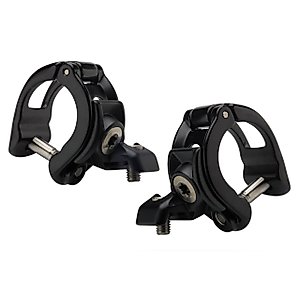 SRAM MatchMaker X Cockpit Clamp - Pair, Black with Ti Bolts