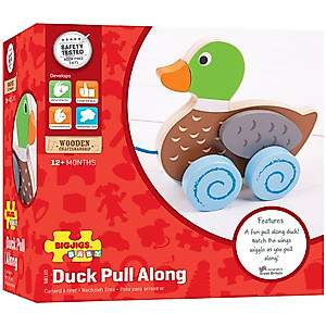 Bigjigs Toys Wooden Duck Pull Along Toy