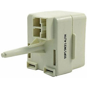 MaxLLTo 4 Packs Replacement 8201786 Relay & Overload for Whirlpool Refrigerator AP3885081 1177466 2188829 2188830 2188832 Fits GS6SHAXKS01 ED5VHGXMQ10 ED5VHGXMB10 ED5VHGXML10 RS25AGXNQ00 ED5RHEXNL00