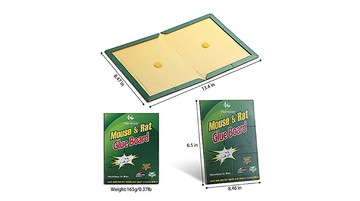 Kensizer 12-Pack Super Sticky Mouse Traps