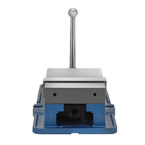 Happybuy 6 Inch ACCU Lock Down Vise Precision Milling Vice 6 Inch Jaw Width Drill Press Vise Milling Drilling Machine Bench Clamp Clamping Vice (6'')
