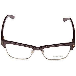 Tom Ford Rectangular Eyeglasses TF5364 048 Size: 53mm Pearl Brown/Gold FT5364