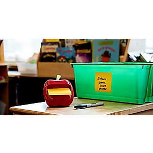 Post-it Super Sticky Pop-upNotes, 3x3 in, 6 Pads, 2x the Sticking Power, Playful Primaries, Primary Colors (Red, Yellow, Green, Blue, Purple), Recyclable (R330-6SSAN)