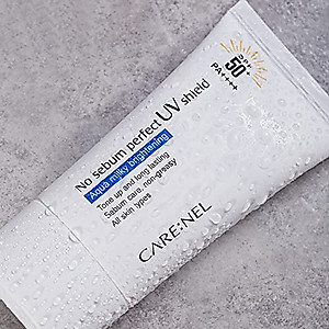 Korean Sunscreen for face Spf 50 Face Lotion - No Sebum Sunblock Waterproof - Korean Skin Care Suncream for Women, Men, Kids and Baby - for Sensitive Skin oily skin - Small Travel Size Body