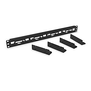 MyElectronics Raspberry Pi Rack Mount for 1-4 Raspberry Pi + 4 ‘snap-Off’ Blank Covers