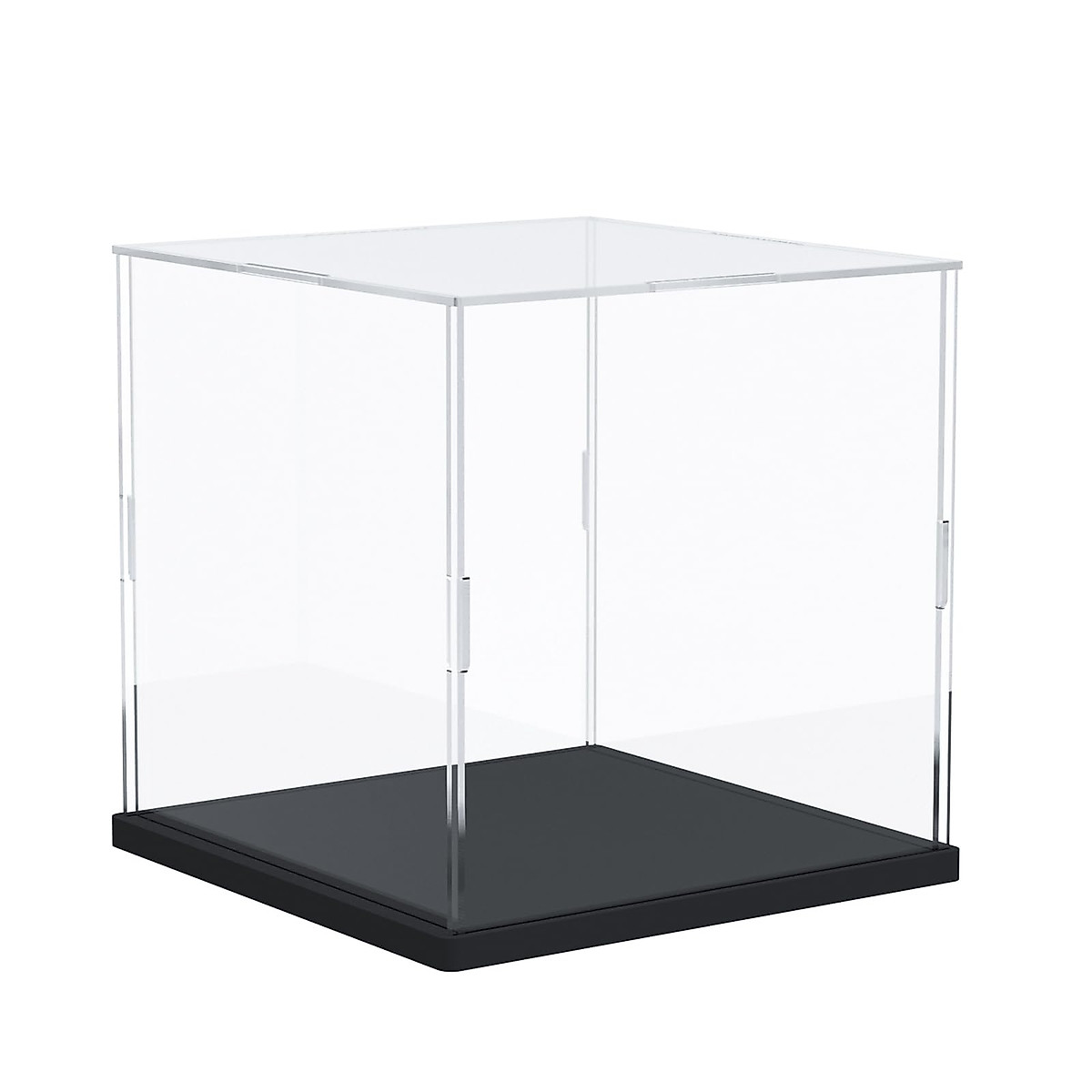 Nynelly Clear Acrylic Display Case for Collectibles,30.7" Tall Dispaly Case for Lego Castle 71040 Toys Self-Assembly Large Display Box with Base Countertop Showcase for Figures,20.1x15x31.1 in
