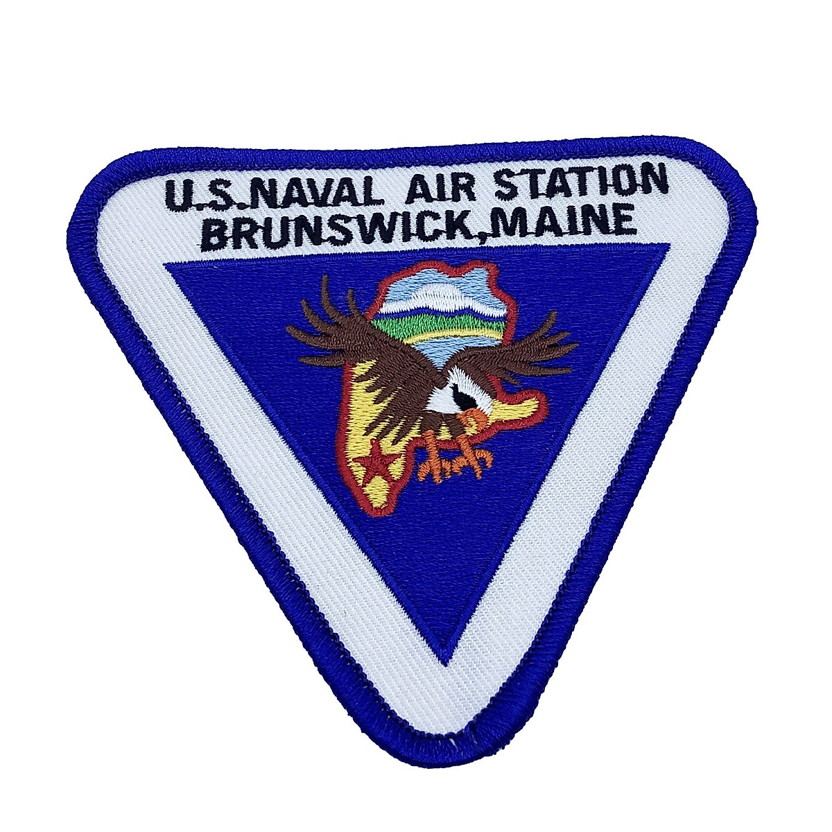 NAS Brunswick Patch - Plastic Backing