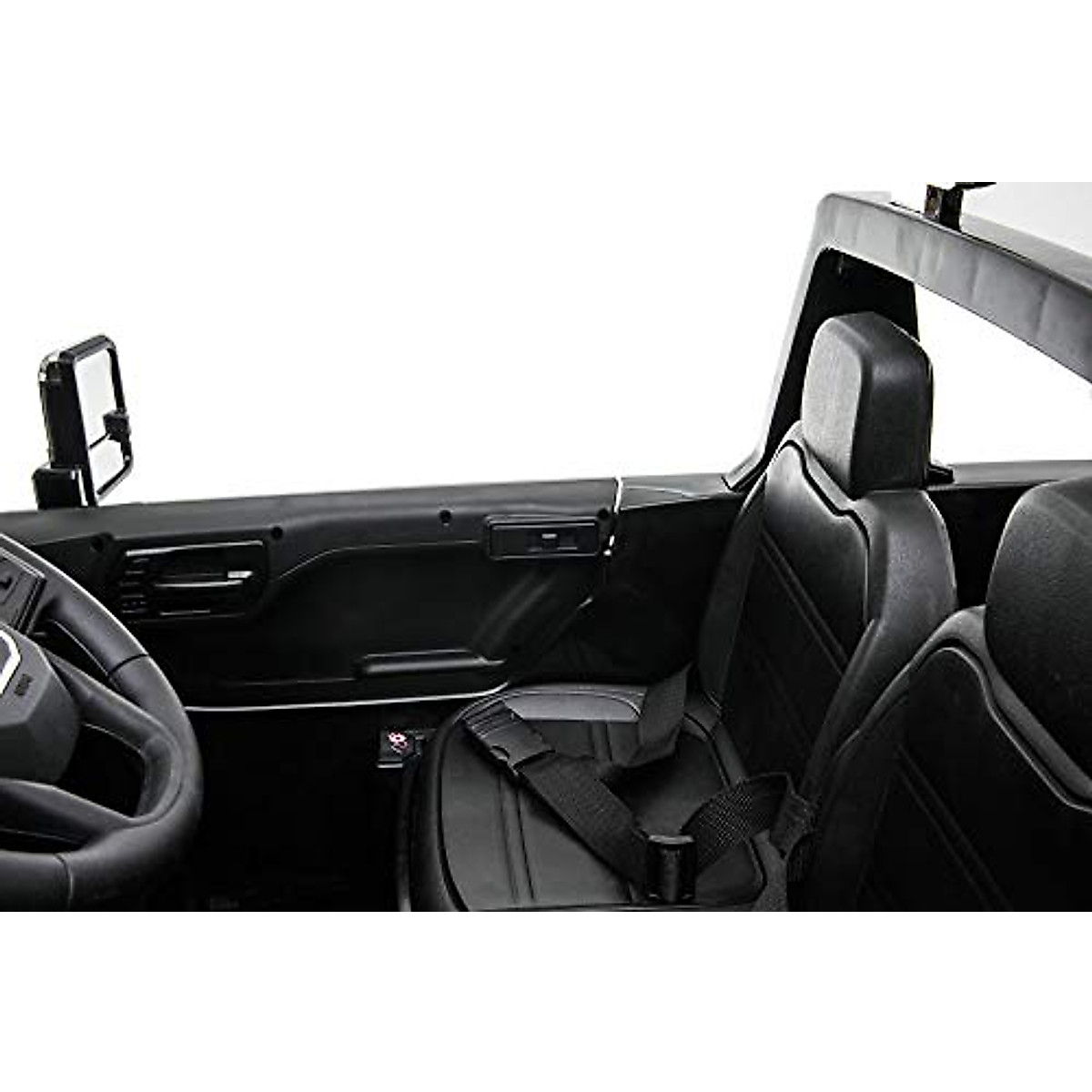 DAKOTT GMC Sierra Denali HD Two Seater 12 Volt Ride-On Truck w/ 2.4G Remote Control, LED Lights, Horn, Music, MP3/USB, Storage Box, Spring Suspension, Electric Vehicle for Kids .