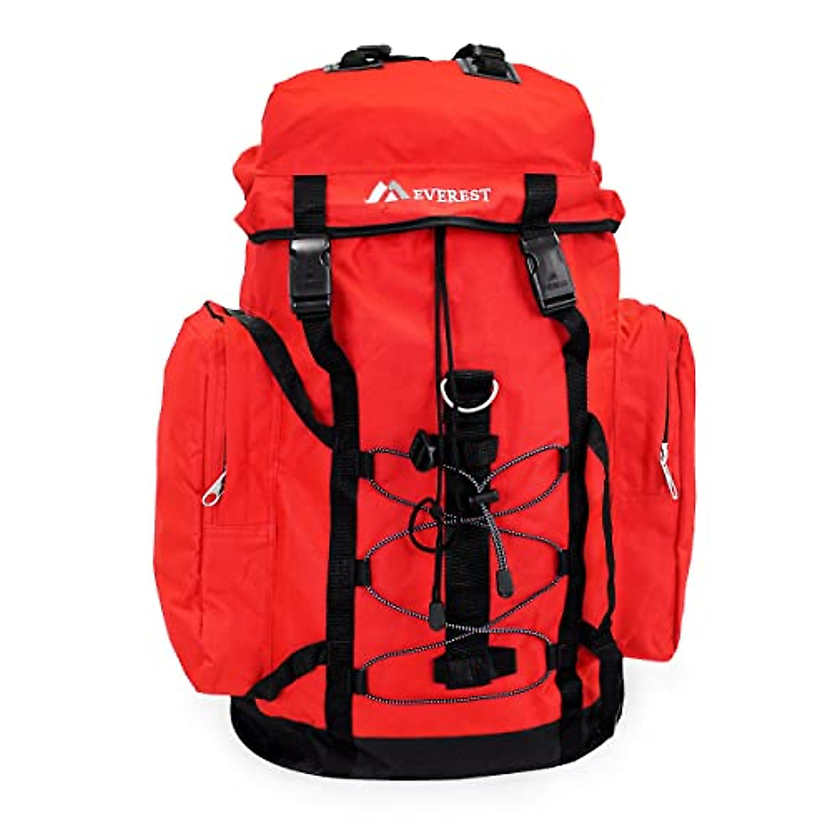 Everest Hiking Pack, Red, One Size