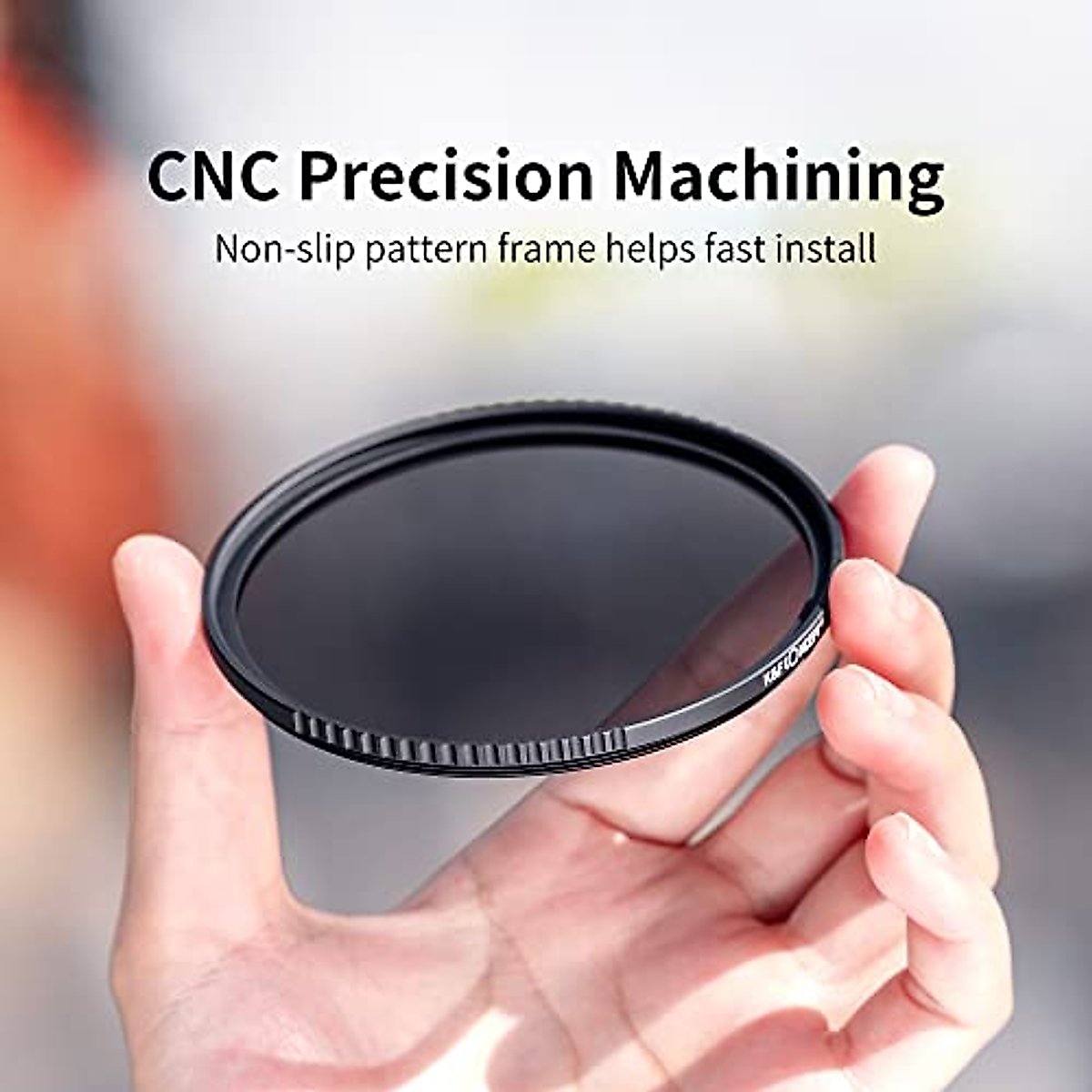 K&F Concept 77mm UV/CPL/ND Lens Filter Kit (3 Pieces)-18 Multi-Layer Coatings, UV Filter + Polarizer Filter + Neutral Density Filter (ND4) + Cleaning Cloth+ Filter Pouch for Camera Lens (K-Series)