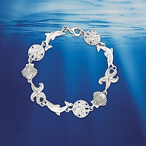 Ross-Simons Sterling Sea Life Bracelet