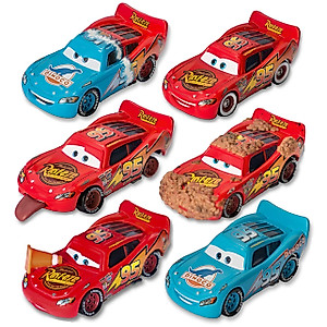 Disney/Pixar Cars Lightning McQueen Diecast Memorable Moments Collection (6 Pack)