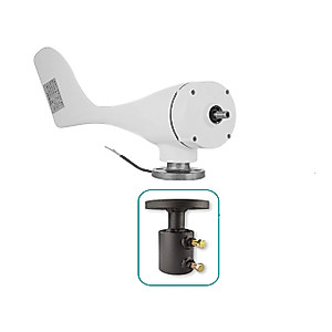 Wind Turbine Flange to Pipe Adapter for Import Turbines, NO Welding, Made in USA (1-1/2" Pipe)