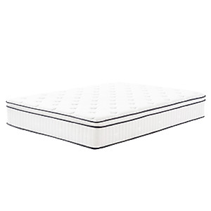 mikibama Full Size Mattress, 10 Inch Hybrid Full Mattress in a Box, Double Bed Mattress with Memory Foam and Pocket Spring,Tight Top Medium Firm Feel, 54"*75"*10"