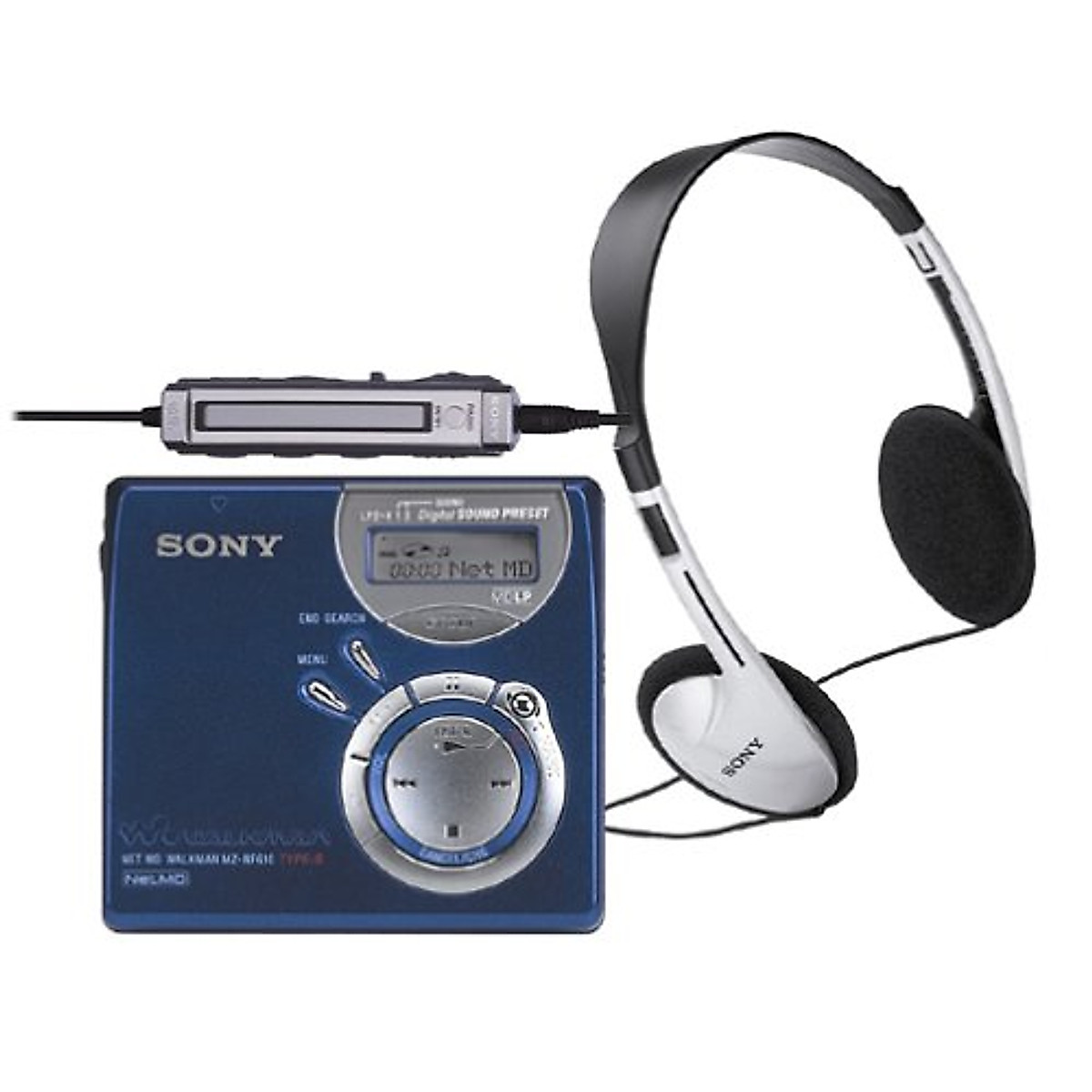 Sony MZ-NF610 High Speed Net MD Walkman Recorder