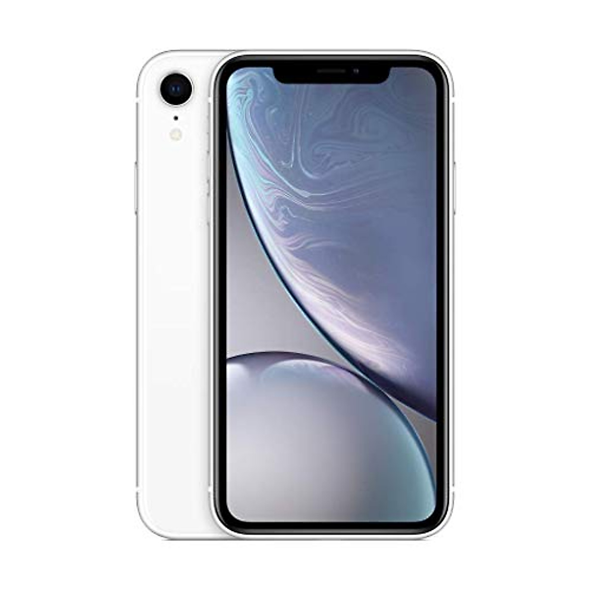 Apple iPhone XR (128GB, White) [Locked] + Carrier Subscription
