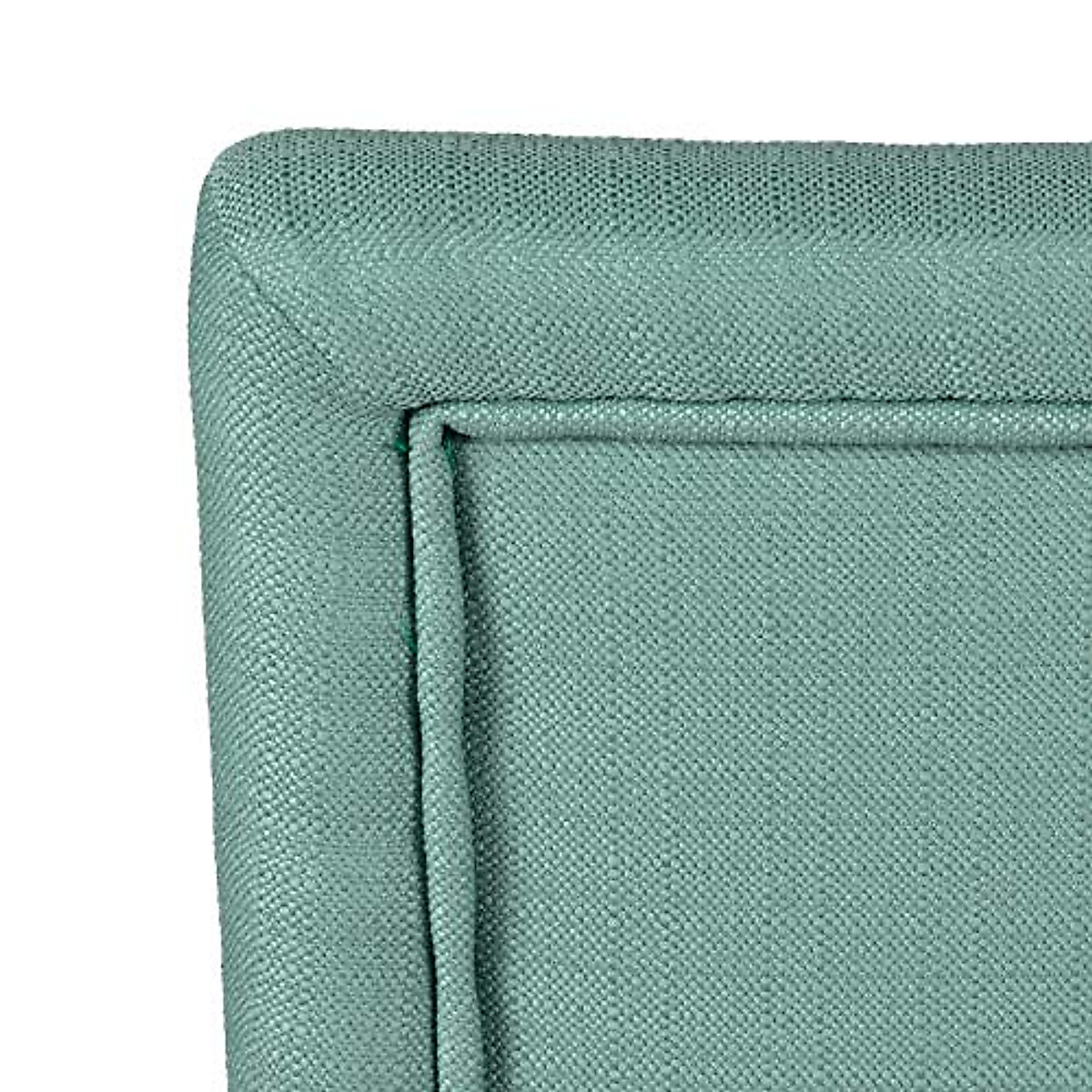 Homepop Home Decor | 4 – Button Tufted Upholstered Parsons Dining Chairs | Set of 2 Accent Dining Chairs, Aqua