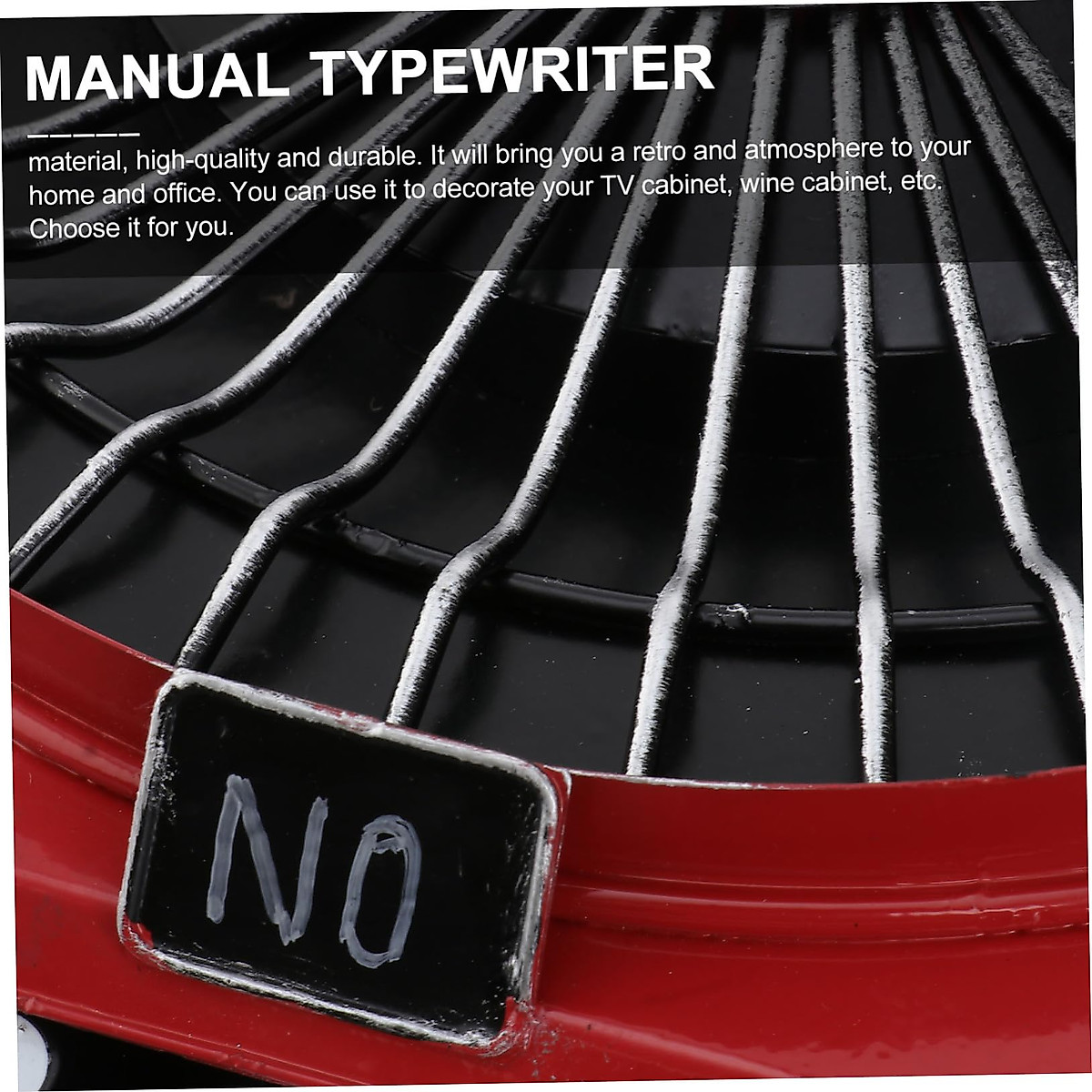 Ciieeo 1pc Wrought Iron Vintage Printer Model Ornaments Resin Portable Child Music Box