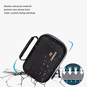 Aproca Hard Travel Storage Case, for Xvive U4R2 Wireless in-Ear Monitor System Transmitter and 2 Receiver