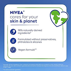 NIVEA Peach Lip Care, Tinted Lip Balm Pack with Shea Butter, Nourishing Oils and Vitamin C & E, 3-in-1 Moisture, Repair and Color, 0.17 Oz Stick, Pack of 4