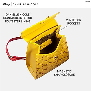 Danielle Nicole Disney Dumbo Mini Backpack, Monogram Small Handbag Purse, Yellow