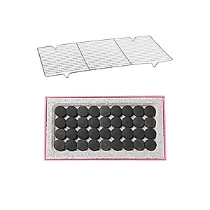 Gralara Barbecue Oven stoves Disposable Deck Gardens Picnic Grill Mesh Trekking Patio Firepit Dining Bars Garden#Portable BBQ charcoals Oven Grill , Large