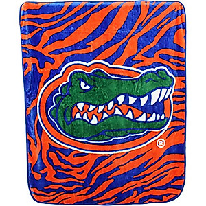 College Covers Florida Gators Raschel Throw Blanket, 60 in by 50 in