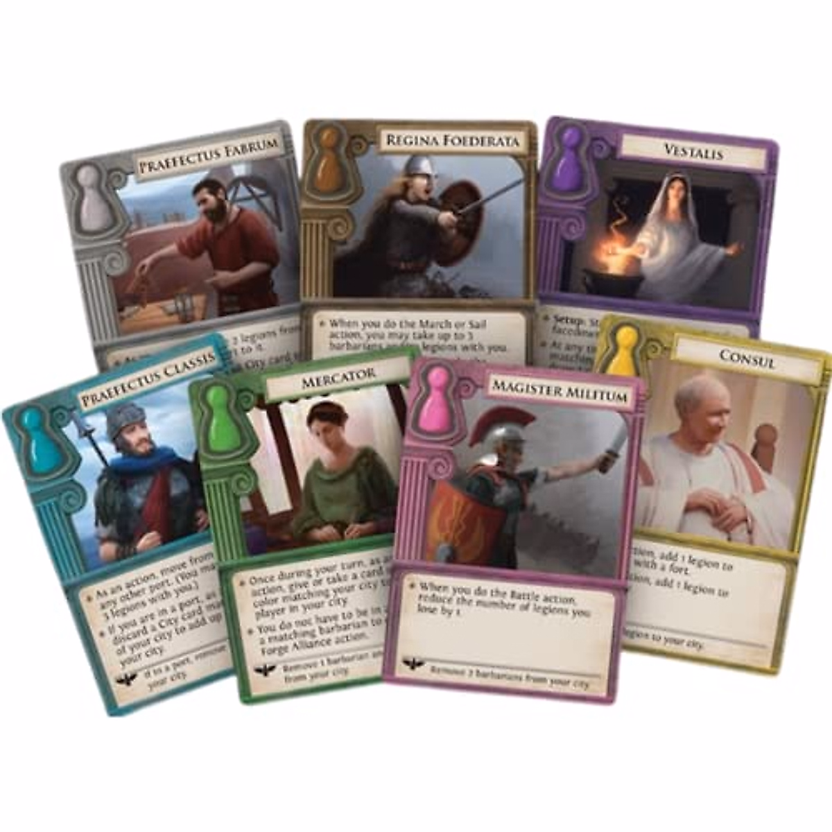 Pandemic Fall of Rome, Adults and Family,Cooperative Board Game | Ages 8+ | 1 to 5 Players | Average Playtime 45-60 Minutes | Made by Z-Man Games