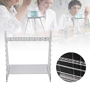 1.5cm Hole Diameter Pipette Supporting Holder Pipettor Stand Pipette Rack Pipette SupportPipette Holder for Lab School Supplies